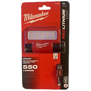 Milwaukee 2114-21, USB Rechargeable Rover Pivoting Flood Light 550 ...