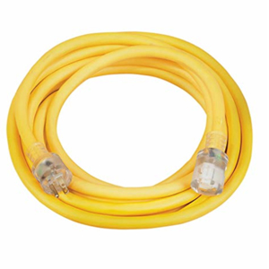 10/3 Outdoor 15 Amp Round Extension Cord 100 Ft