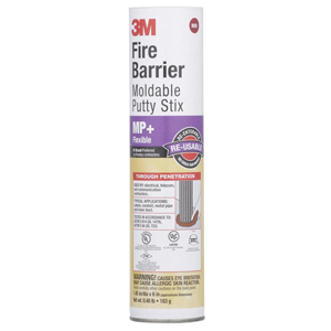 3M MP+STICK-(6") 1.45 x 6 Inch Moldable Putty Sticks 1.45" x 6"
