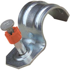 Ramset 12HSMP034, 1/2 Inch Hole Strap with 3/4 Inch Plated Pin