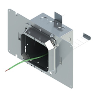 Cablofil Inc Prefab Wall Box Mount EZEW1DDGP58 4 Inch Square with Grind ...