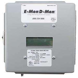 E-Mon E20-208200-JKIT 200 Amp 3-Phase "Emon Demon" Meter Class 2000 ...