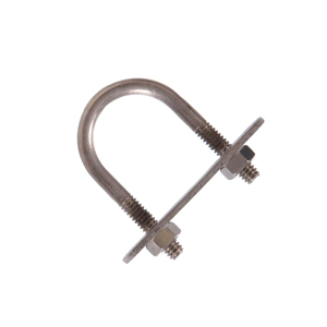 3 Inch U-Bolt Stainless Steel Pipe Hanger with Hex Nuts