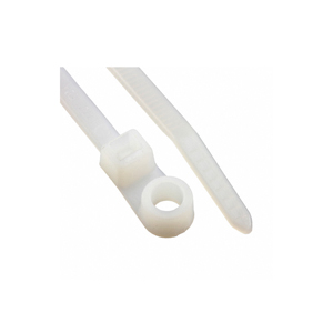 Hellermann Tyton T50MR9C2 1-Pc Cable Tie/Screw Mount, 8-1/2 Inch Natural 1.8-inch Max Bundle ...