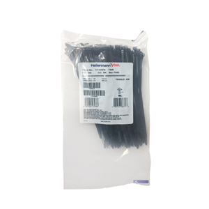 Hellermann Tyton T50L9C2 Cable Tie, 15 Inch Natural, UL Rated, 50lb Tensile Strength, 100 per Pack