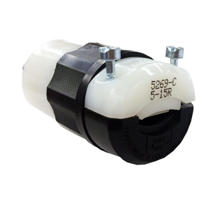 Leviton 5269-C Nema 5-15R 2-Pole 3-Wire 15Amp Cord Connector Straight ...