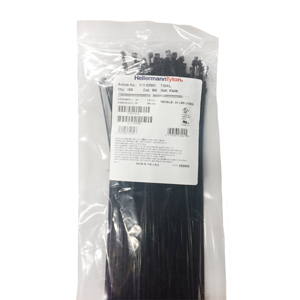 Hellermann Tyton T30XL0C2 Cable Tie, 14 Inch Black, UL Rated, 30lb ...