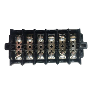 Penn Union 15-1606 6-Wire Terminal Block 50 Amp 600 Volt