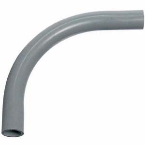 2-1/2 Inch PVC/Schedule-40 90-degree Elbow 36" Radius