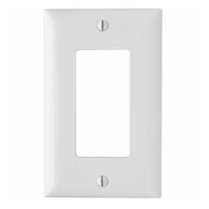 Pass & Seymour TP26W, 1-Gang Trademaster Size Wallplate, Decorator ...