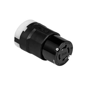 Cooper AHCL1730C 3-Pole 4-Wire 30 Amp 600V Locking Connector Black, Red ...