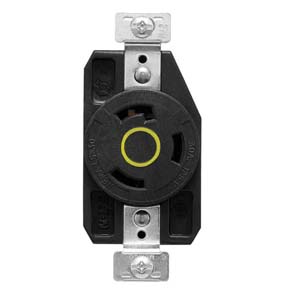 Cooper Wiring Devices AHCL530R 2P3W 2-Pole 3-Wire 30 Amp Single ...