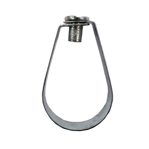 , 2 Inch Emlok Plated Swivel Pipe Hanger for 3/8 Inch Threaded Rod