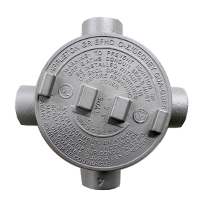 Appleton GRX75 3/4" Explosion Proof Type X Malleable Condulet