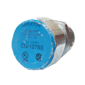 Appleton CG-1275S 3/4 Inch Steel Liquidtight Cord Grip Cable Size .187-.25