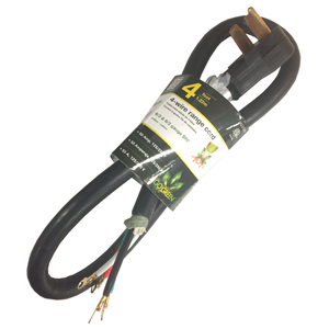 4 Ft 4 Wire 50 Amp Range Pigtail Cord