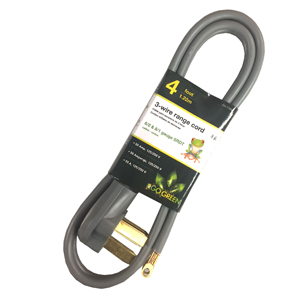 4 Ft 3 Wire 50 Amp Range Pigtail Cord