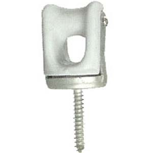 M&W 134 Porcelain Service Wire Holder Screw Type