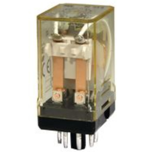 Idec RR3PA-ULCDC24V 3PDT 3-Pole Double-Throw Round 11-Pin Power Relay ...