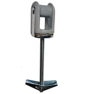 M&W MW1997 Porcelain Service Wire Holder with 3/8 Inch Toggle Bolt Type ...