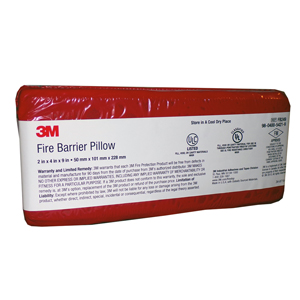 3M FB249 2 x 4 x 9 Inch Fire Pillow 2" x 4" x 9"