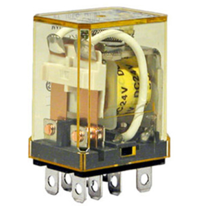 Idec RH2B-UAC24V DPDT Double-Pole Double-Throw 10 Amp 8 Blade Relay ...