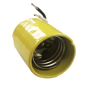 Leviton 8750 1500W Mogul Base 1 Piece Keyless Porcelain Lampholder ...