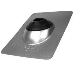 Vector 2-1/2 Inch Roof Flashing with Boot Galvanized 2-1/2"