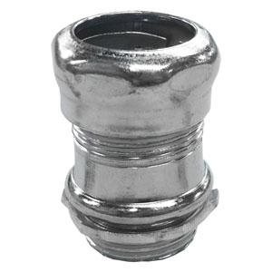 3/4 Inch EMT Steel Comppression Connector 3/4"