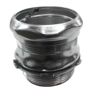 2 Inch EMT Steel Compression Connector 2"