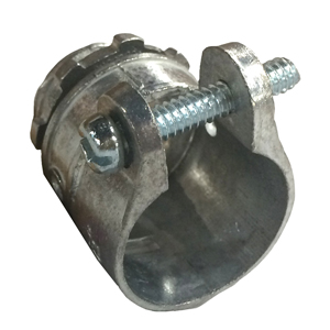 1/2 Inch Flex Straight Squeeze Connector Die Cast