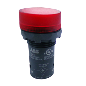 ABB CL2-513R Pilot Light 120 Volt Red LED (CL-513R)