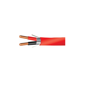 Fire Alarm Cable 16-4 Conductor FPLR PVC Shielded Non-Plenum Red, Reel ...