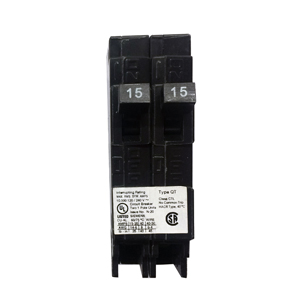 Siemens Q1515 15/15 Amp Dual Single Pole Plug-In Tandem Circuit Breaker ...