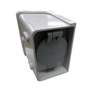 RELIANCE CONTROLS PBN50 Amp Nema Configuration CS6375 Power Inlet Box ...