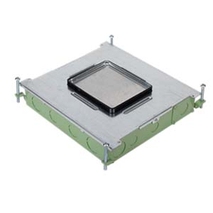 Walker RFB6-OG On Grade Recessed Floor Box 6 Gang