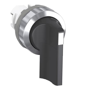 ABB M3SS4-30B 3-Position Selector Switch A-B-C Black