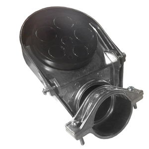 M&W Vector Industries Service Mast Entrance Head 2 In Clamp-On Die-Cast