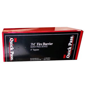 3M PT4SD Fire Barrier Pass-Through Device Hinged Metal Enclosure