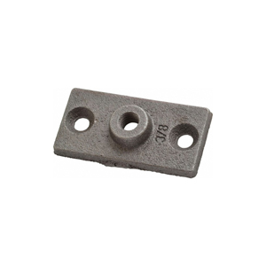 3/8 Inch Threaded Rod Ceiling Flange Black