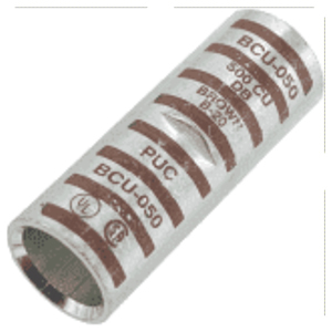 Penn Union BCU-050 #500 MCM Stranded Wire Copper Crimp Splice Standard ...