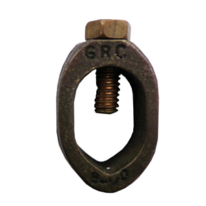 3/4" Acorn Heavy Duty Bronze Ground Rod Clamp
