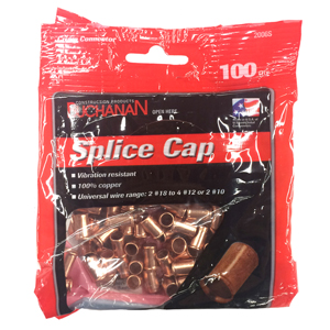 Ideal Industries Inc Buchanan 2006S Splice Cap Crimp Connector 18-12 ...