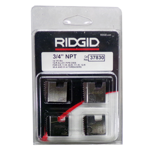 Ridge 37830 3/4 Inch NPT Die-RH Die Only 3/4"
