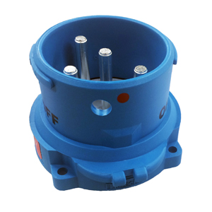 Meltric 63-68043, Male Inlet Receptacle 3-Pole 4-Wire 60 Amp 480 Volt ...