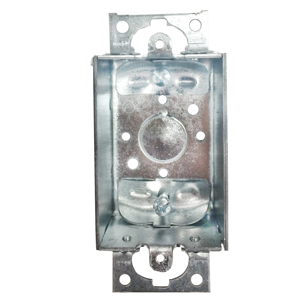 Crouse-Hinds TP100, Switch Box 1-1/2_ Deep 7.5 Cubic Inch, Non-Gangable ...