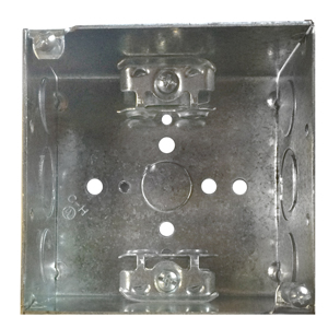 Cooper Crouse-Hinds TP431 4 Inch Square Welded Outlet Box 2-1/8 Inch ...