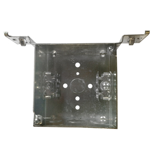 Cooper Crouse-Hinds TP440 4 Inch Square Welded Outlet Box 2-1/8 Inch ...