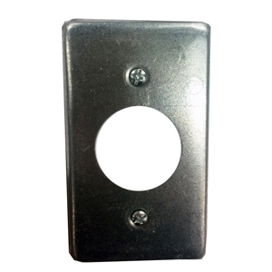 Crouse-Hinds TP612, Steel Handy Box Single Receptacle Cover with 1-13/ ...