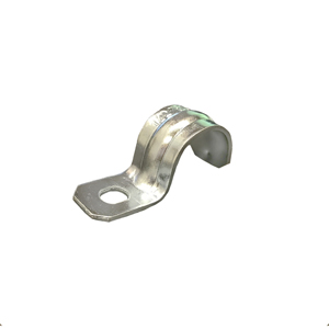 1-Hole 1/2 Inch Rigid Conduit Steel Strap